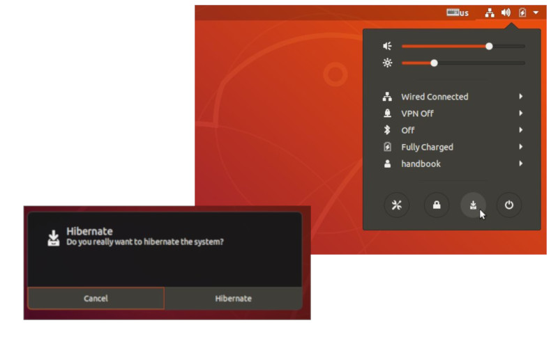 Add ‘hibernate Option In Power Menu In Ubuntu 1804 Ubuntuhandbook