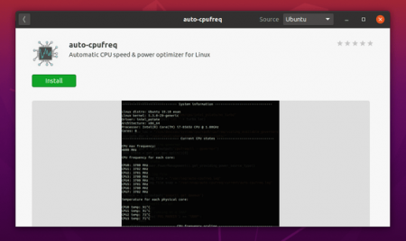 Automatic CPU Speed & Power Optimizer Auto-cpufreq 1.2 Released - Open Source Society Malta