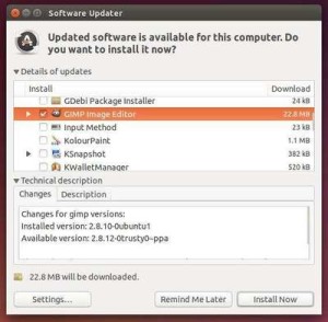 How to Install / Upgrade to GIMP 2.8.12 in Ubuntu 14.04 | UbuntuHandbook