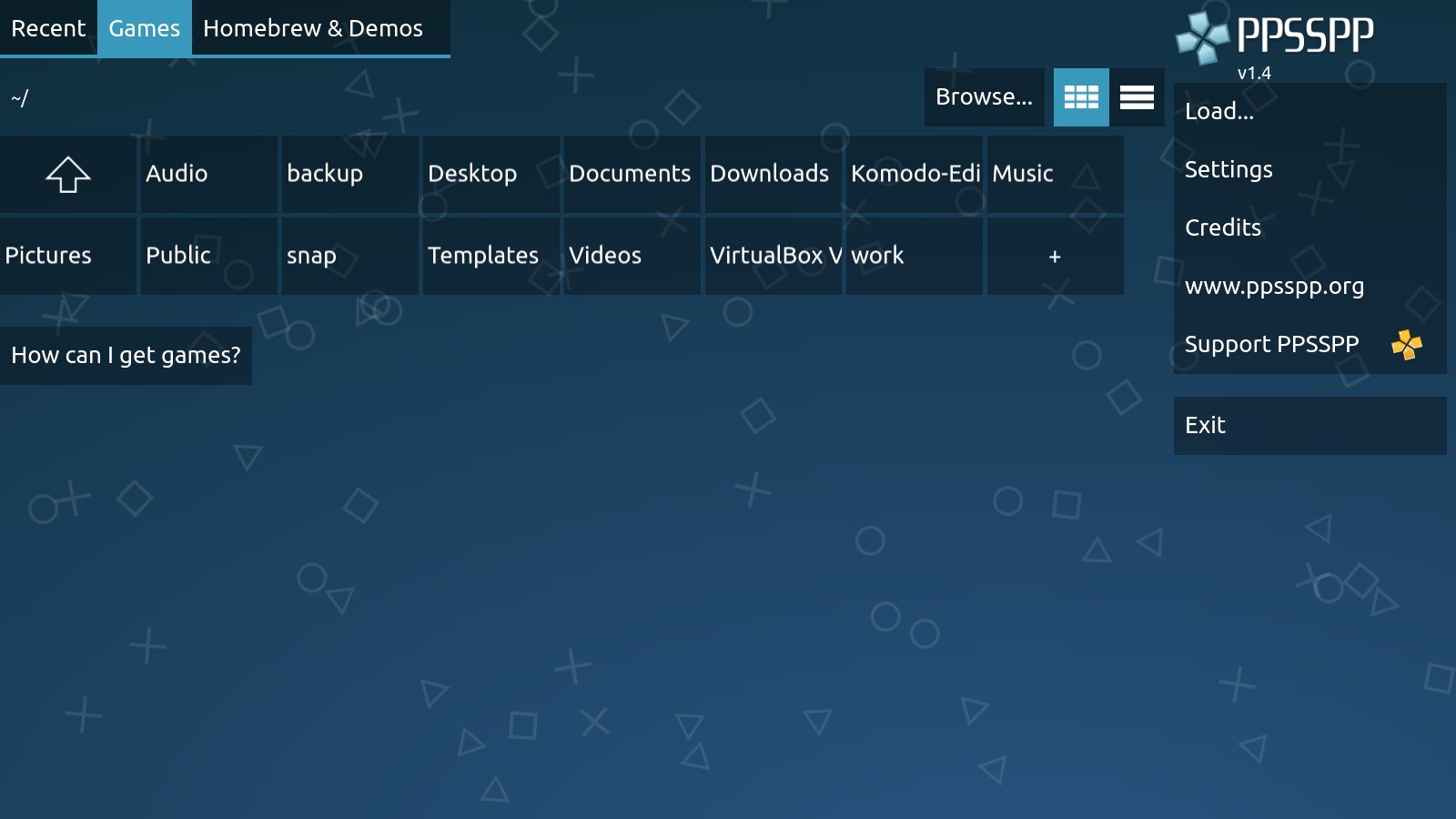 Install Psp Emulator ‘ppsspp 14 In Ubuntu 1604 1610 Ubuntuhandbook