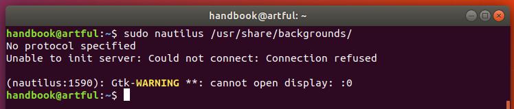 Ubuntu 1710 Tip Graphical Apps Doesnt Launch Via Root Sudo Gksu Ubuntuhandbook