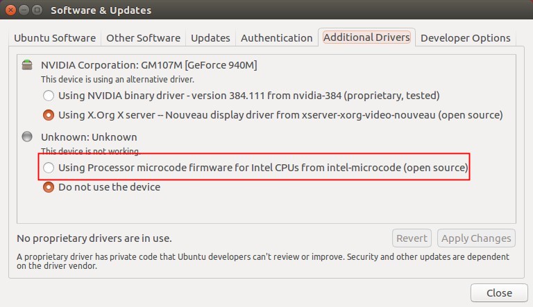 Install Intel Processor Patch for Meltdown & Spectre in Ubuntu | UbuntuHandbook