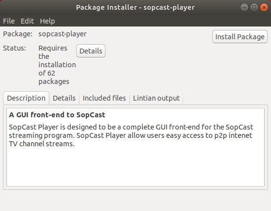 How to Install Sopcast Player in Ubuntu 18.04 | UbuntuHandbook