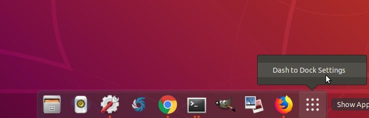 Replace Left Panel With Mac Os Style Dock Launcher In Ubuntu 1804