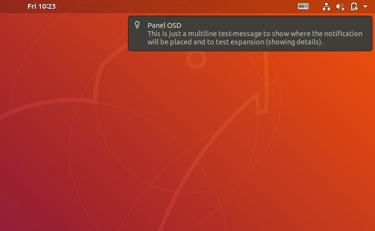 How to Change Screen Notification Position in Ubuntu 18.04 | UbuntuHandbook