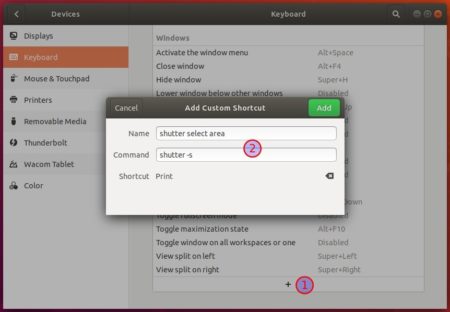 Make ‘PrintScreen’ Launch Shutter Area Selection in Ubuntu 18.04 | UbuntuHandbook