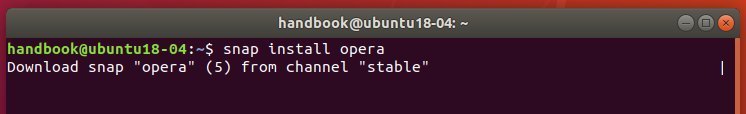 Install Opera Web Browser Easily Via Snap In Ubuntu Ubuntuhandbook