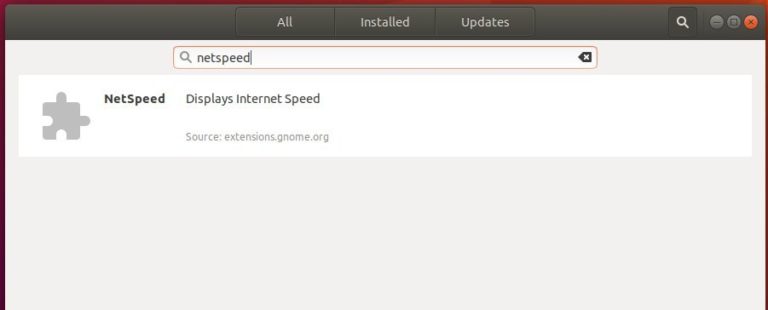 How to Display Internet Speed in Ubuntu 18.04 Gnome Panel | UbuntuHandbook