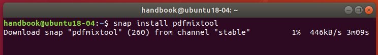 Split, Merge, and Mix PDF files in Ubuntu via PDF Mix Tool | UbuntuHandbook