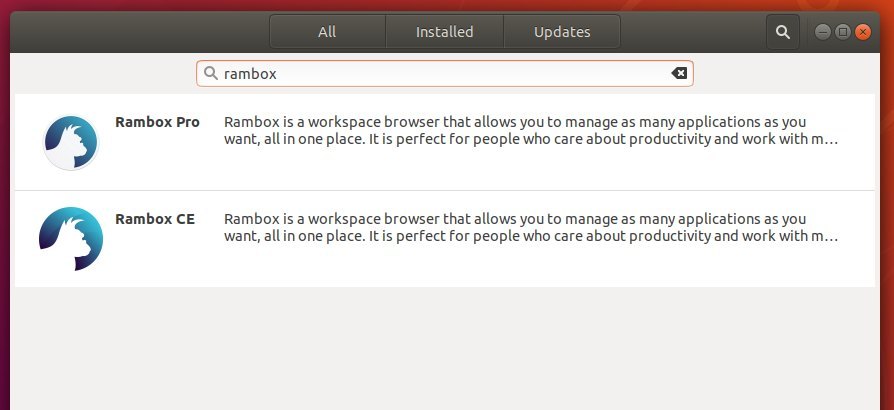Rambox Available to Install via Snap in Ubuntu 18.04 / Higher ...