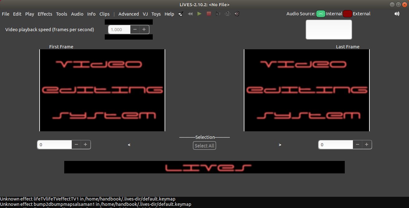 LiVES Video Editor 2.10.2 Released with New Icons (PPA) | UbuntuHandbook