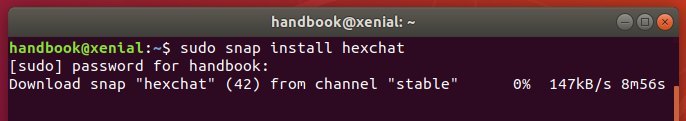 Install and Keep HexChat IRC Client Updated via Snap in Ubuntu | UbuntuHandbook