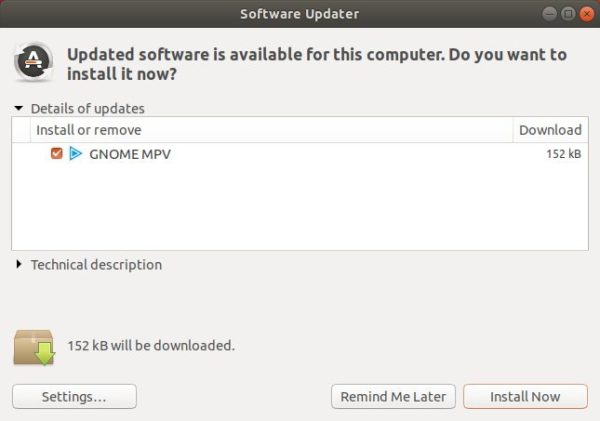 How to Install Gnome MPV 0.16 via PPA in Ubuntu 18.04 | UbuntuHandbook