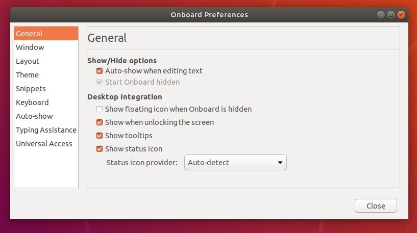 How to Enable On Screen Keyboard in Ubuntu 18.04 | UbuntuHandbook