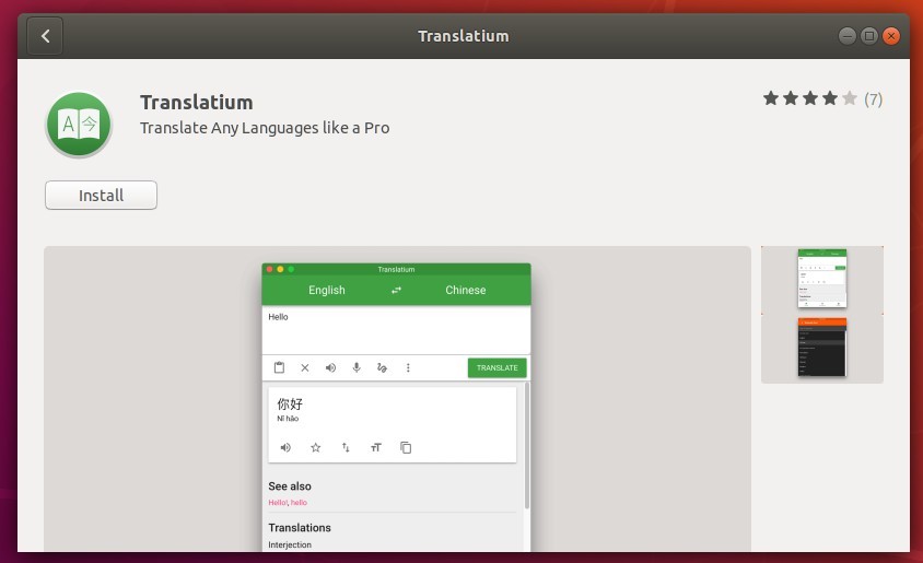 Translatium – Simply Yet Powerful Translation Tool For Linux ...