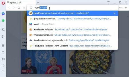 Opera Browser 65 Released with Redesigned Address Bar | UbuntuHandbook