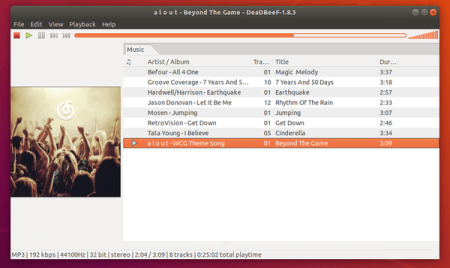 DeadBeeF Music Player 1.8.3 Released [Howto Install] | UbuntuHandbook