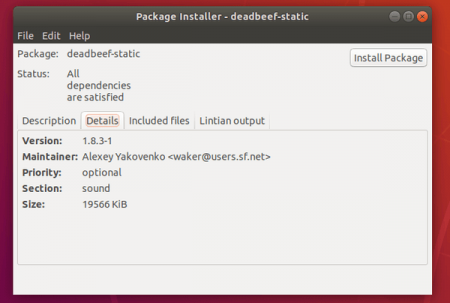 DeadBeeF Music Player 1.8.3 Released [Howto Install] | UbuntuHandbook
