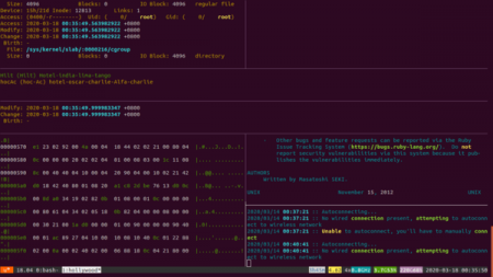 Fill Ubuntu Console With Hollywood Melodrama Technobabble | UbuntuHandbook