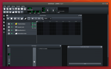 How to Install LMMS 1.2.1 via PPA in Ubuntu 18.04, 19.10 - Open Source ...