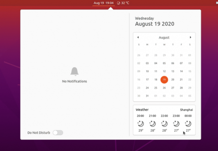 Display Current Weather in Clock Menu in Ubuntu 20.04 | UbuntuHandbook