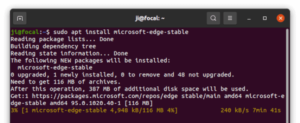 Install Microsoft Edge Browser (Stable) in Ubuntu / Debian via Official Repository | UbuntuHandbook