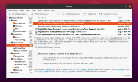 Liferea 1.3.3 Released with Webkits Intelligent Tracking Protection [PPA] | UbuntuHandbook