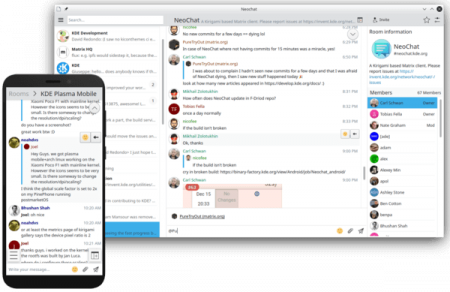 NeoChat – KDE Matrix Client For Linux Desktop and Mobile | UbuntuHandbook