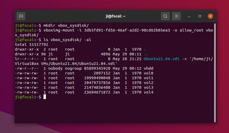 How to Mount VirtualBox Disk Image (VDI) to Access VM File-System in ...