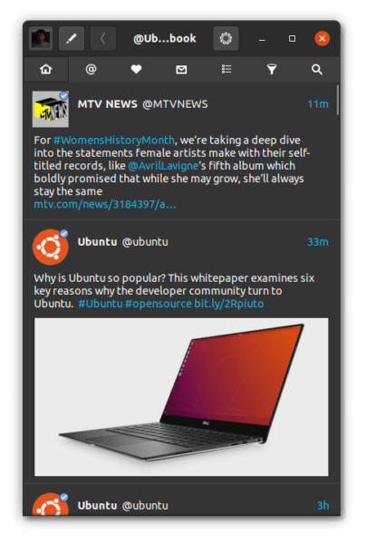 GTK Twitter App Cawbird 1.5 Released! Add Option to Reload Failed Image | UbuntuHandbook