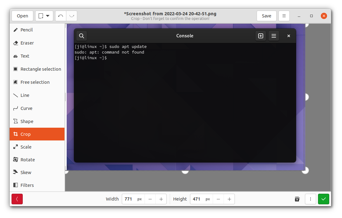 ‘Drawing’ – A MS Paint Similar Tool to Edit Images in Linux ...