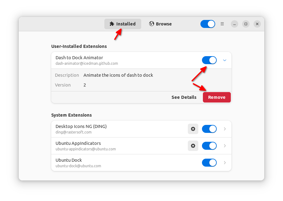 Enable Animated Mouse Hover App Icons in Ubuntu 22.04 Dock Panel - Open Source Society Malta