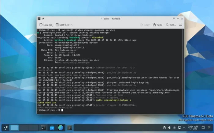 KDE Plasma 6.6 Beta Released! New Login Manager & Custom Global Theme ...